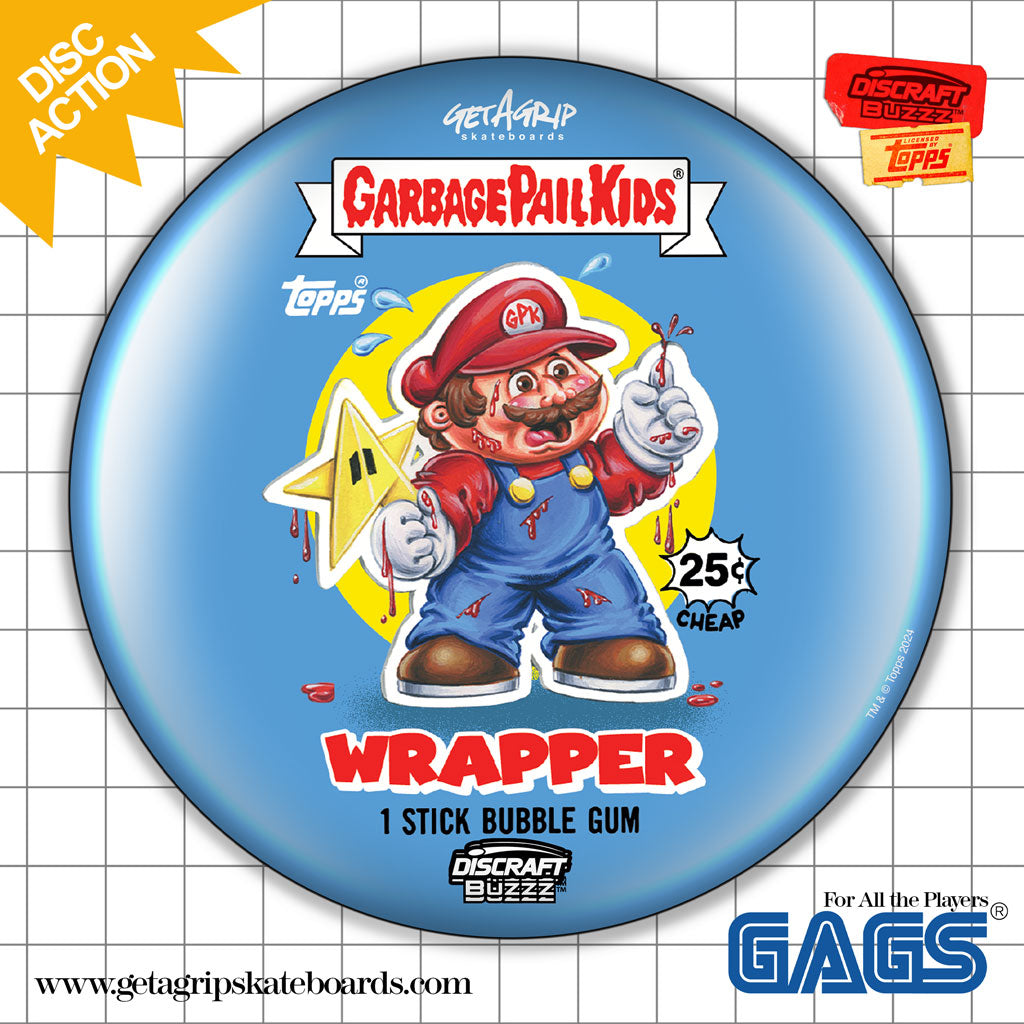 Mario Platform 2 Discraft Buzzz – Get a Grip Skateboards