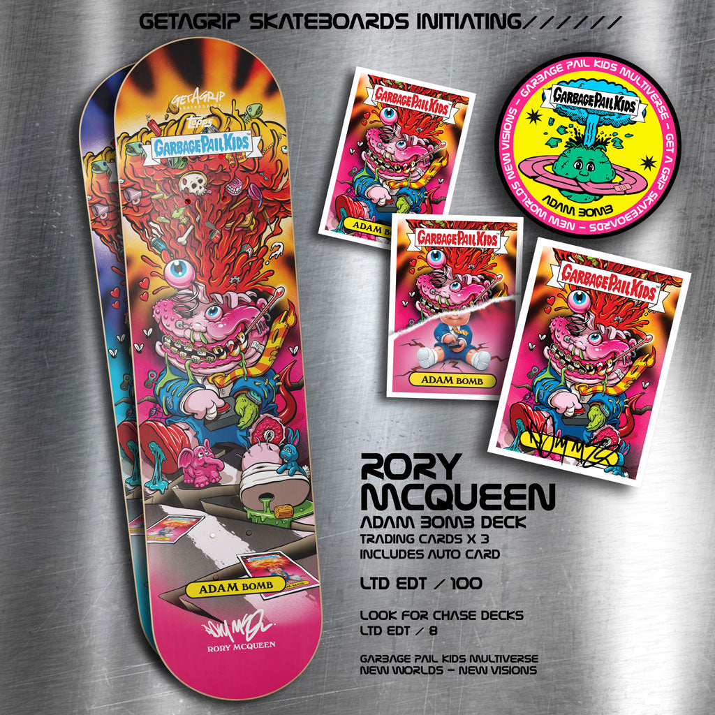 GPK Multiverse – Adam Bomb: Rory McQueen Edition – Get a Grip Skateboards