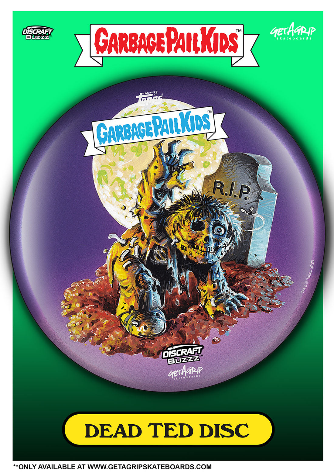 Dead Ted/Jay Decay Discraft Buzzz – Get a Grip Skateboards