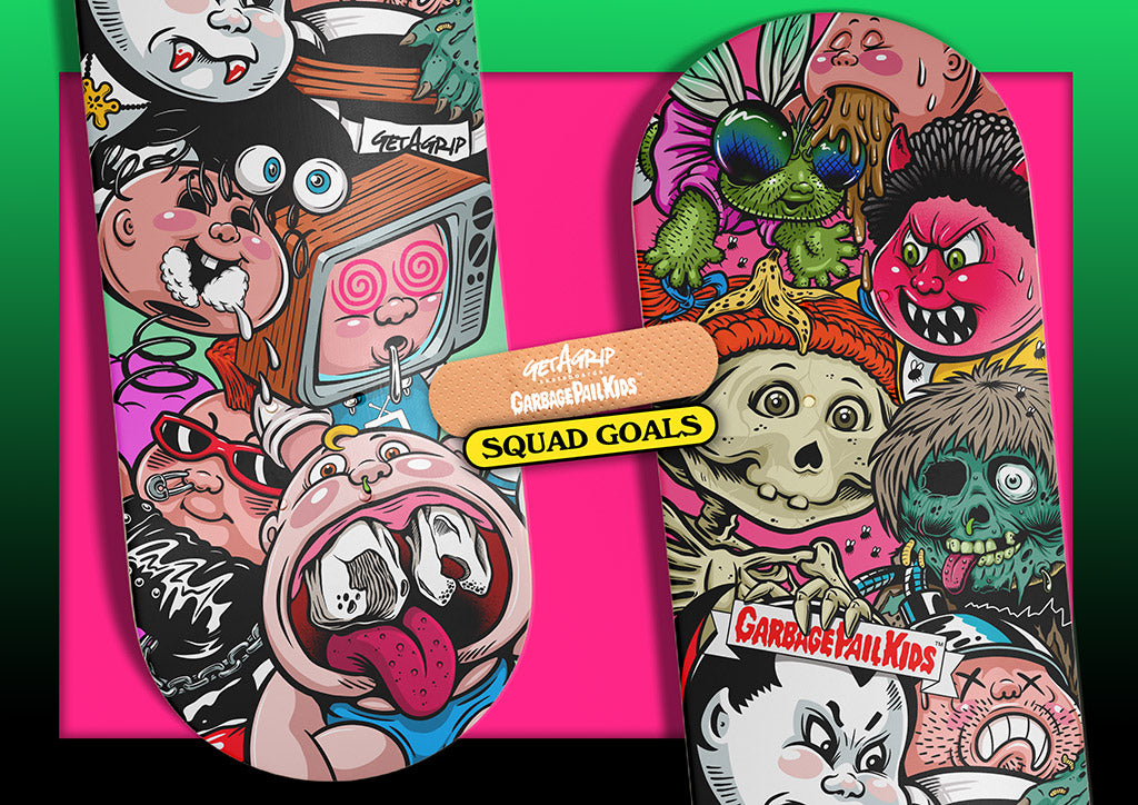 Character Deck 3: SQUAD GOALS – Get a Grip Skateboards