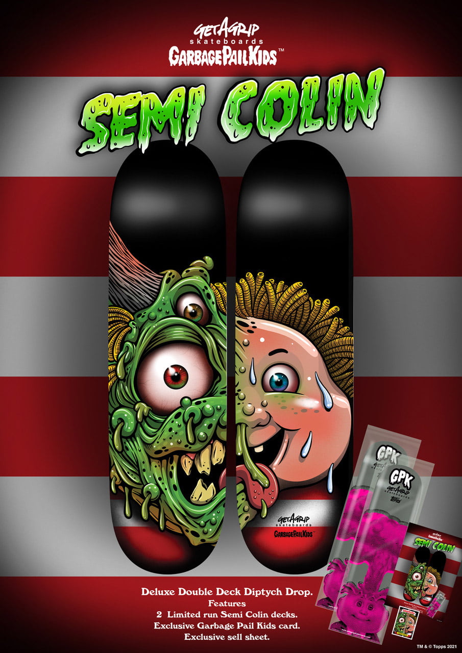 Character Deck 1: Semi Colin – Get a Grip Skateboards